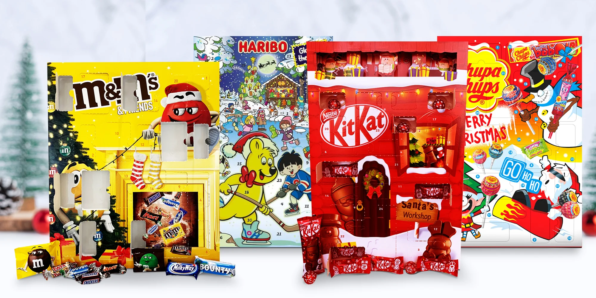 Sladký adventní kalendář: Haribo, KitKat i M&M's | Slevomat.cz