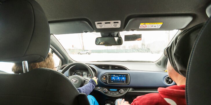 Autoškola pro děti: 20–40 min. jízdy na cvičné ploše | Slevomat.cz